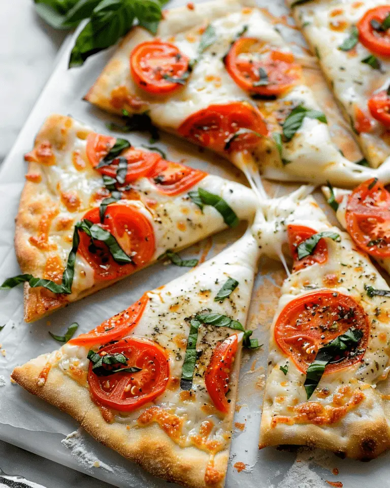 Homemade Flatbread Pizza - Cookibly